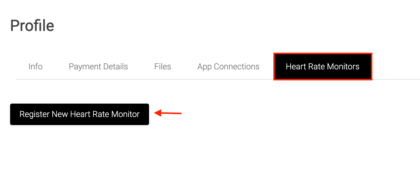 How-to: Register a New Heart Rate Monitor – PerformanceIQ