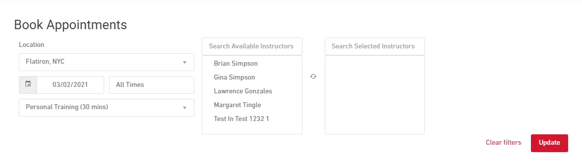 Book Appointments in Member Portal – PerformanceIQ